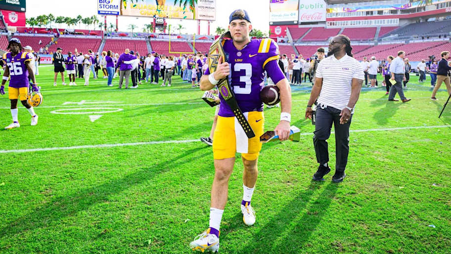 Will LSU football quarterback Garrett Nussmeier play in the Texas Bowl ...