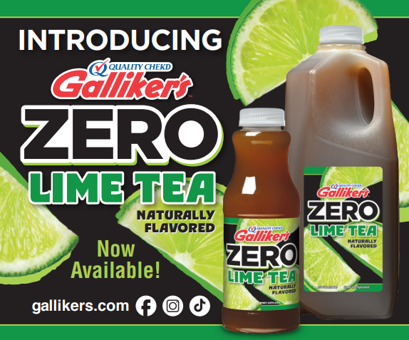 Galliker’s launches zero lime iced tea as first in new no-sugar ...