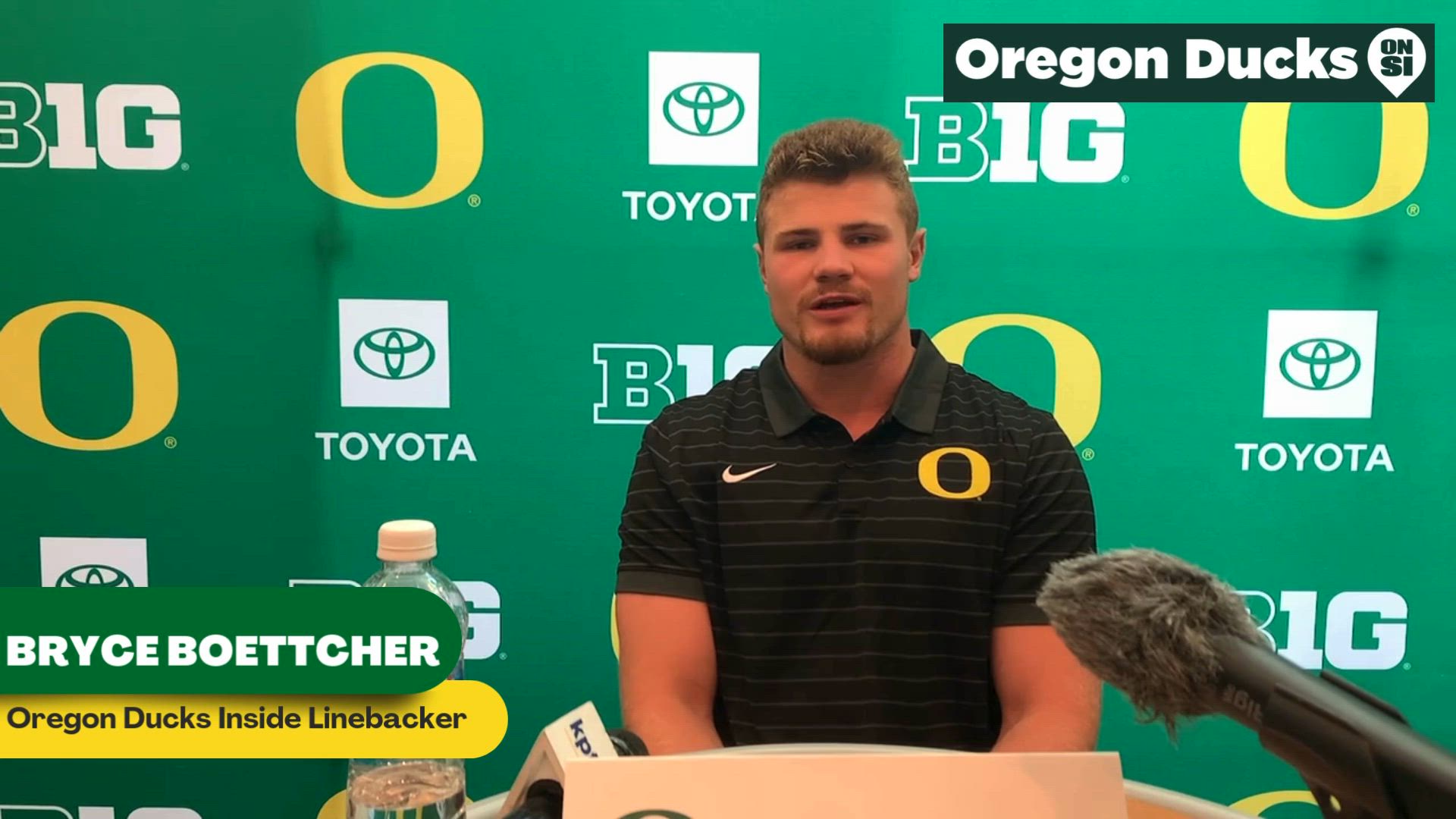 Oregon Ducks Inside Linebacker Bryce Boettcher discuses what it will ...