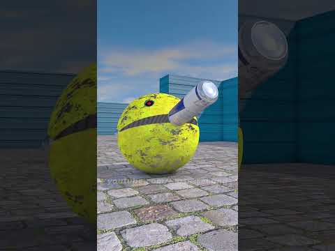 Robot Pacman vs Red Bull 🟥🐂𓆩𓆪🪽🪽#shorts #pacman #robotpacman