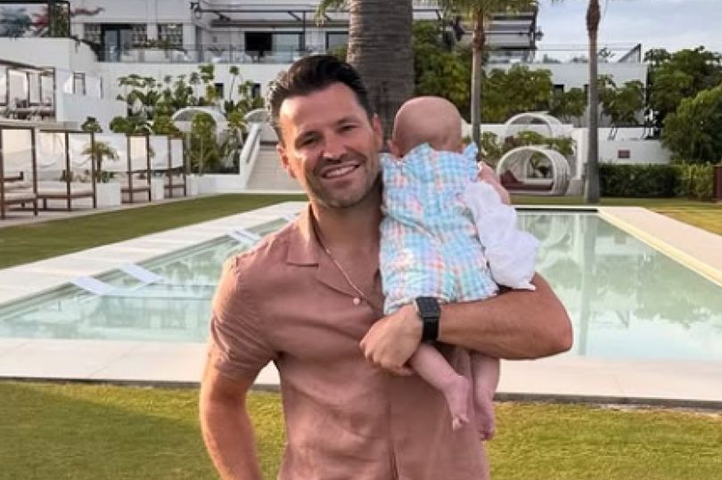 Mark Wright's fans gush 'how cute' over baby daughter Palma as he makes ...