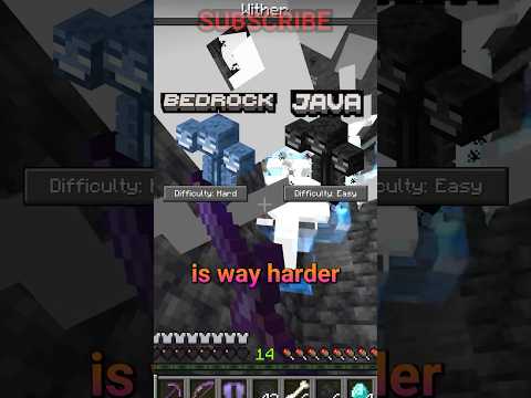 how to BEAT the BEDROCK WITHER! #minecraft