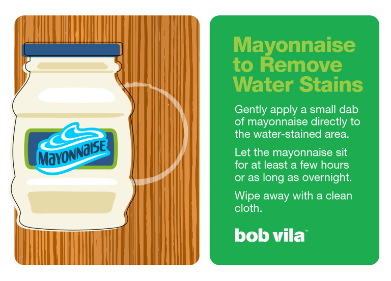 How to Remove Water Stains From Wood