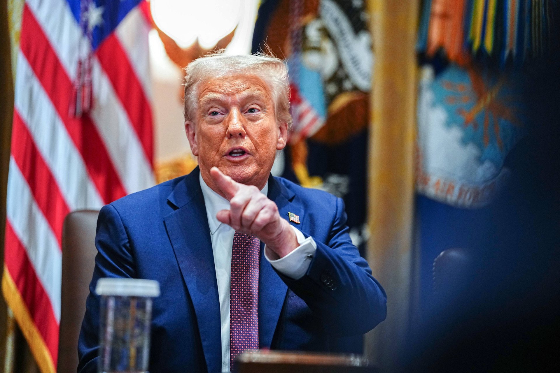 Trump fall viral video called into question