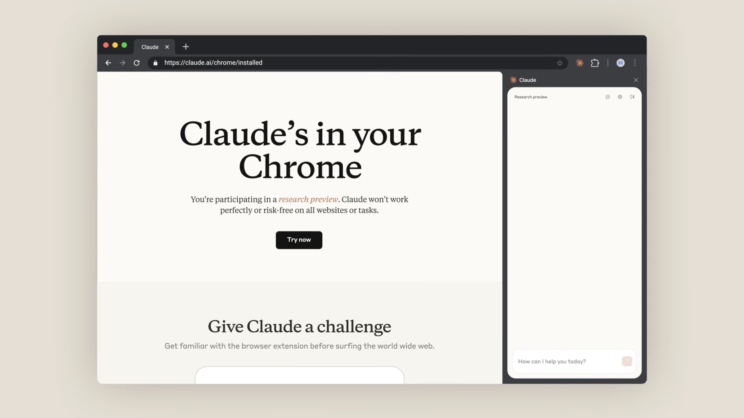 Claude AI Will Soon Be Able to Control Your Browser (If You Let It)