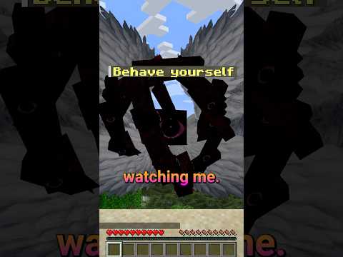 Minecraft but God is watching me!
