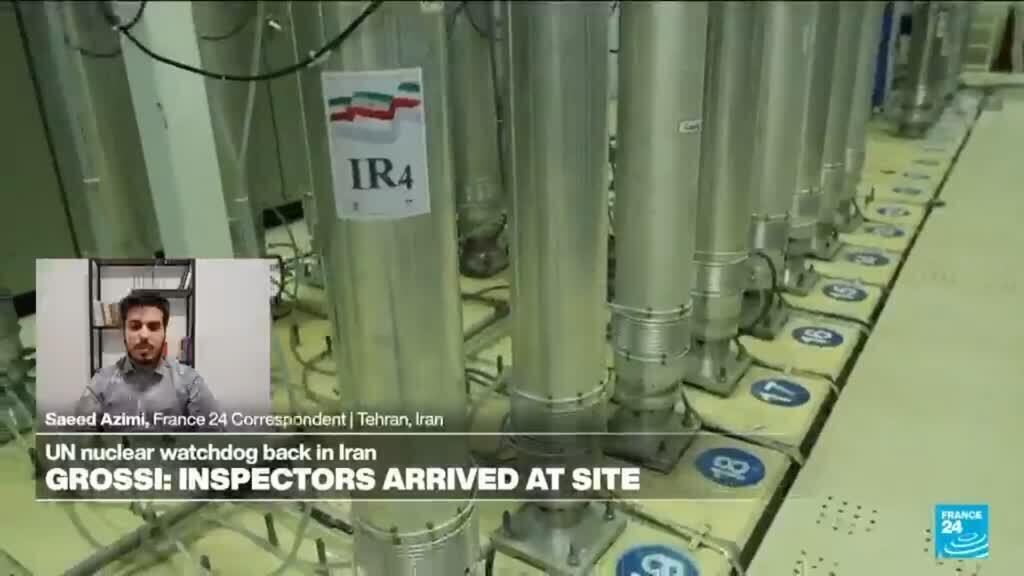 IAEA chief says inspectors have arrived at Iran nuclear site