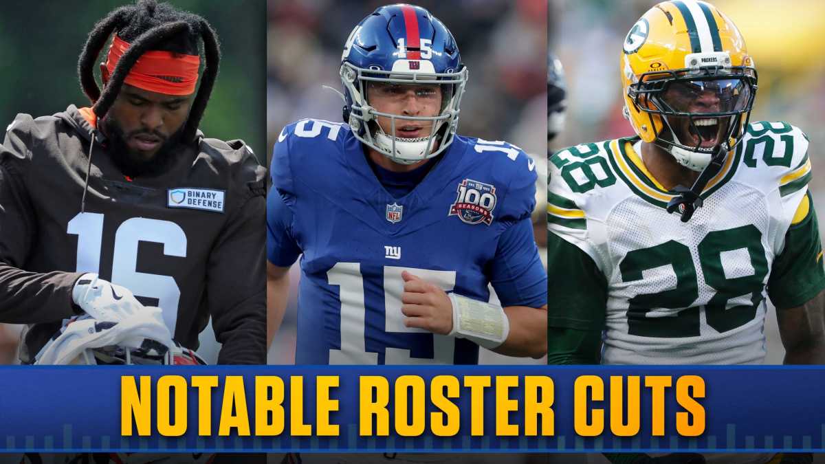 NFL 53-man rosters are set — who were the most notable cuts? | A to Z ...