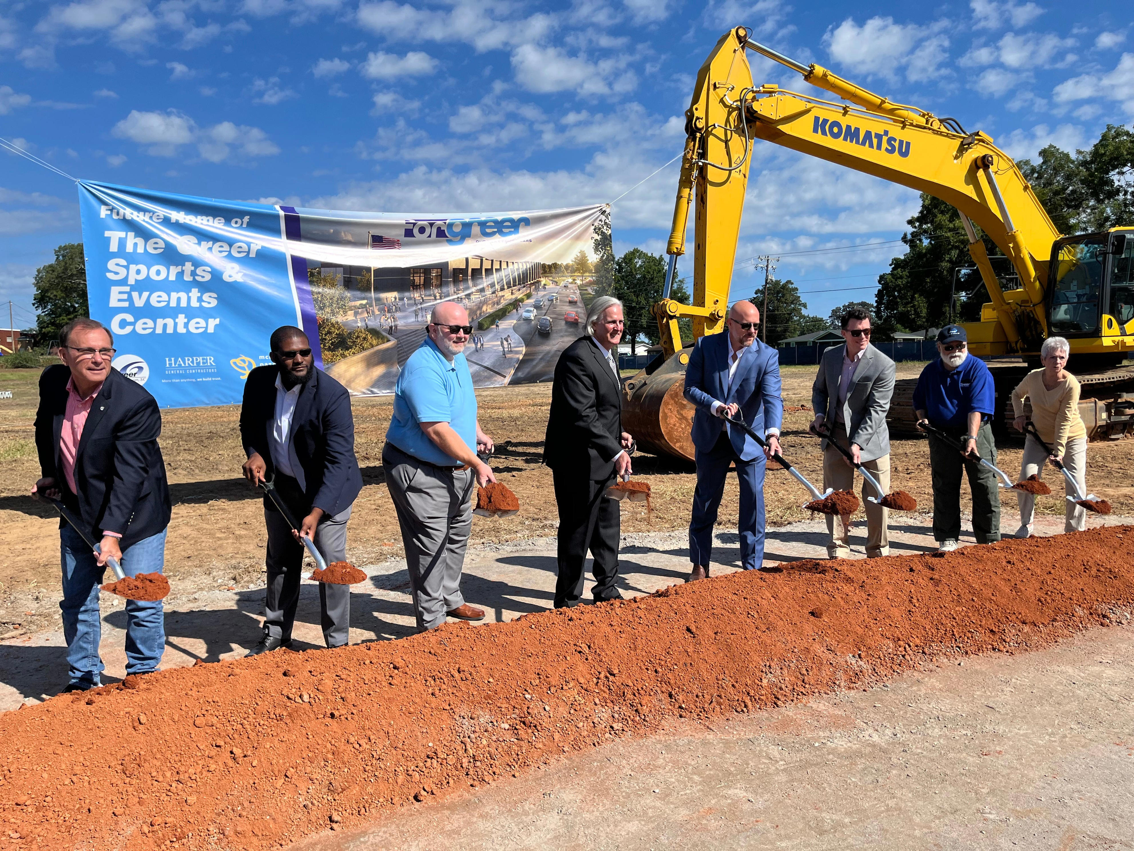 City of Greer breaks ground on new Sports & Entertainment Center