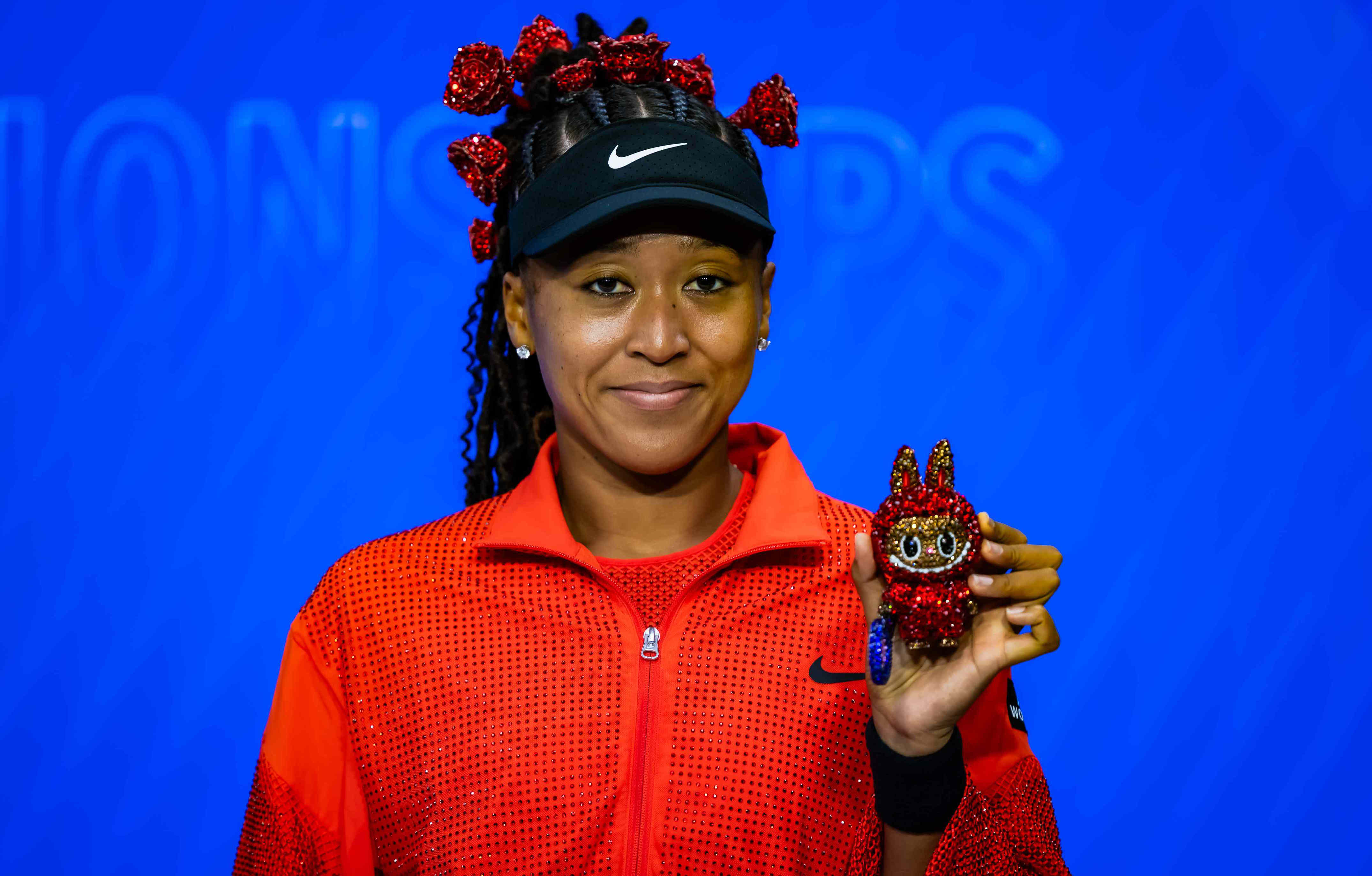 Naomi Osaka's $495 Bedazzled Labubu Steals the Show at the U.S. Open ...