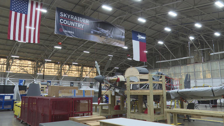 L3Harris’ new Waco hangar turns crop duster airplanes into U.S ...