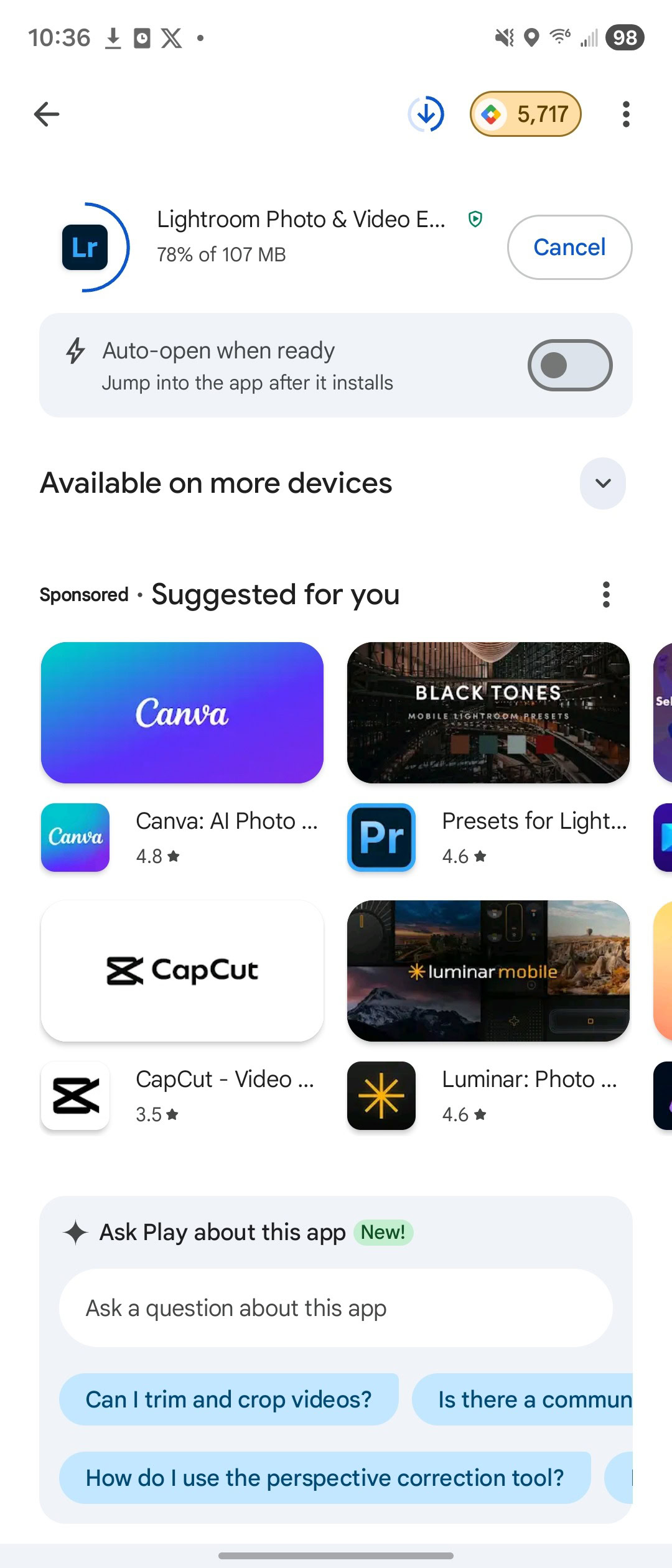 Play Store gets 'auto-open' feature for newly downloaded apps