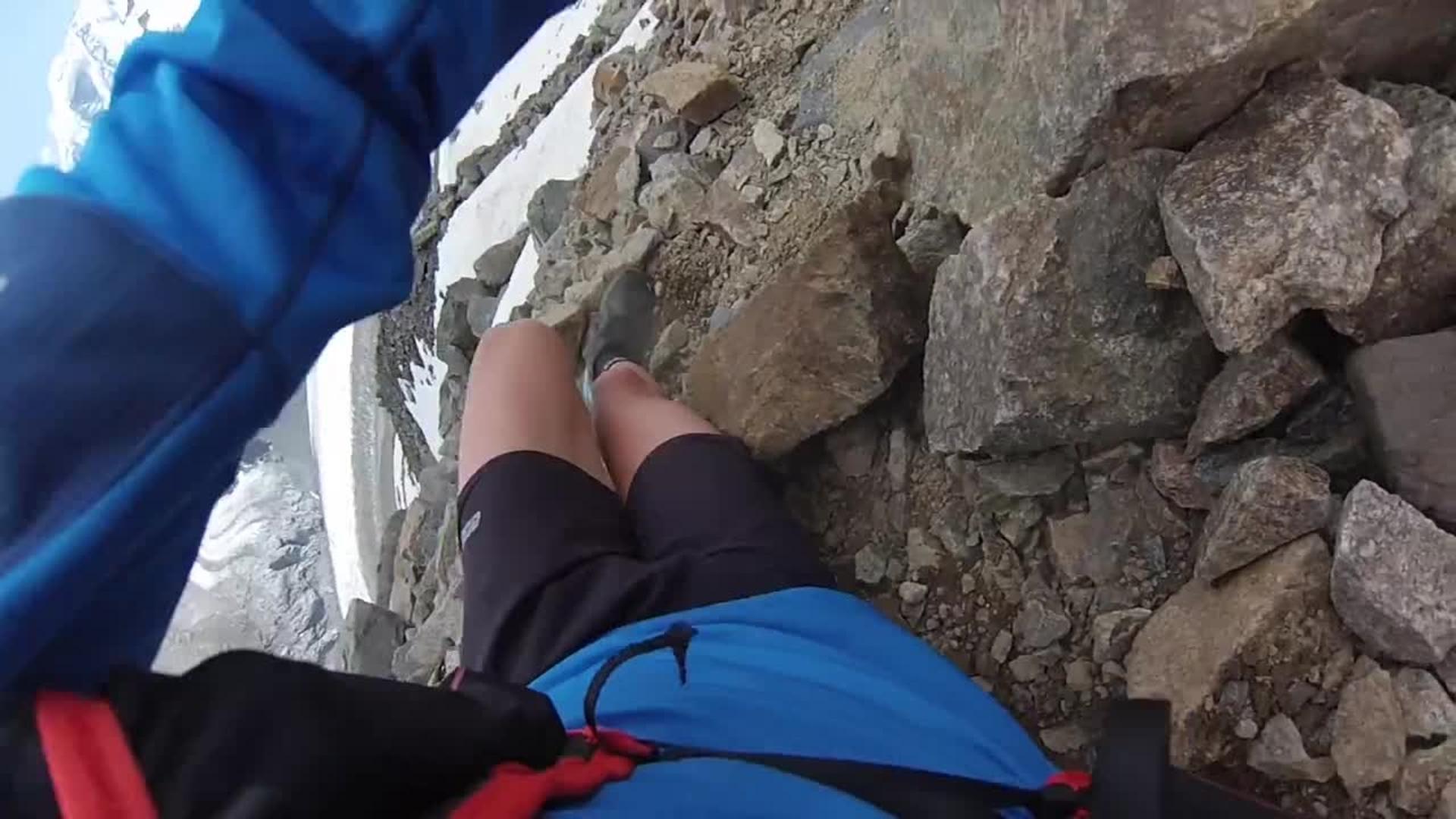 Man Goes Alpine Running