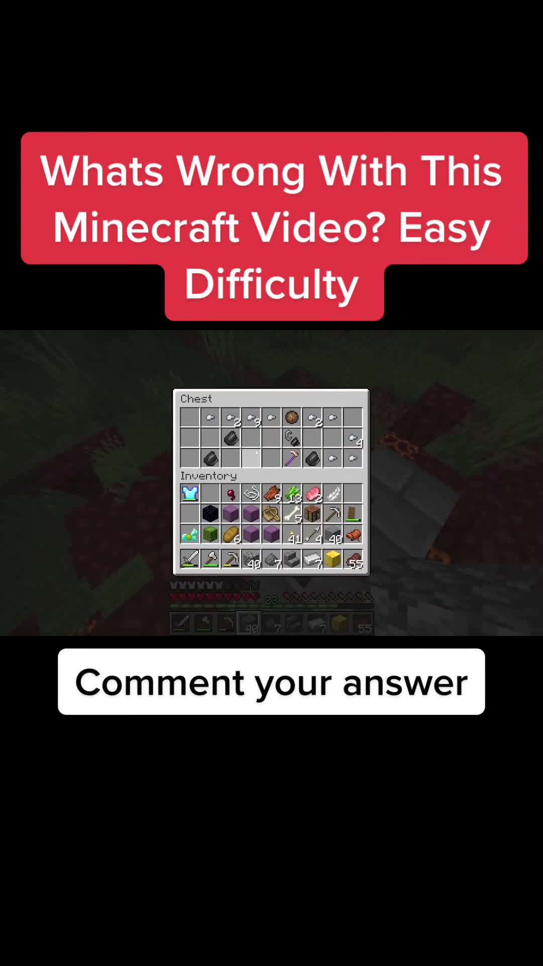 Taking things back down a notch #minecraft #puzzle #minecraftpuzzle