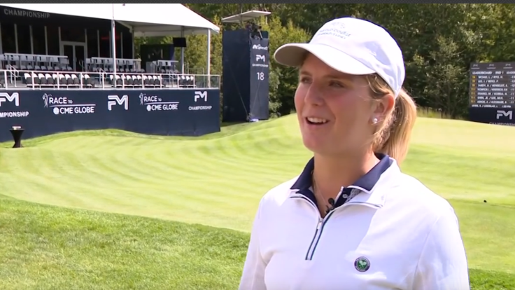 How this young golfer received the inspirational opportunity to caddy ...