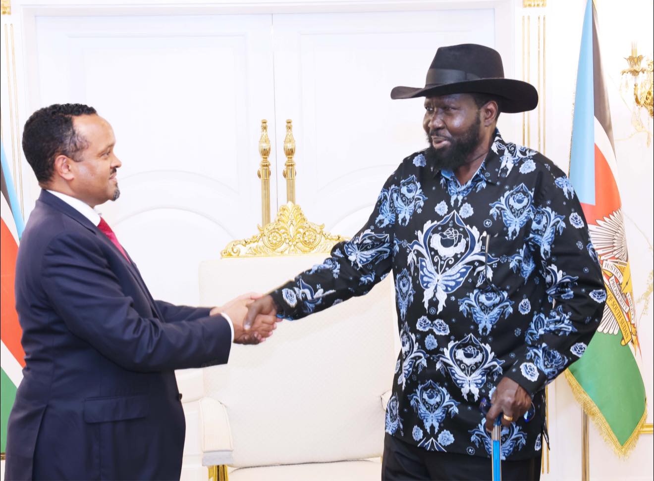 Ethiopian Delegation Delivers PM Abiy Ahmed’s Message to President ...