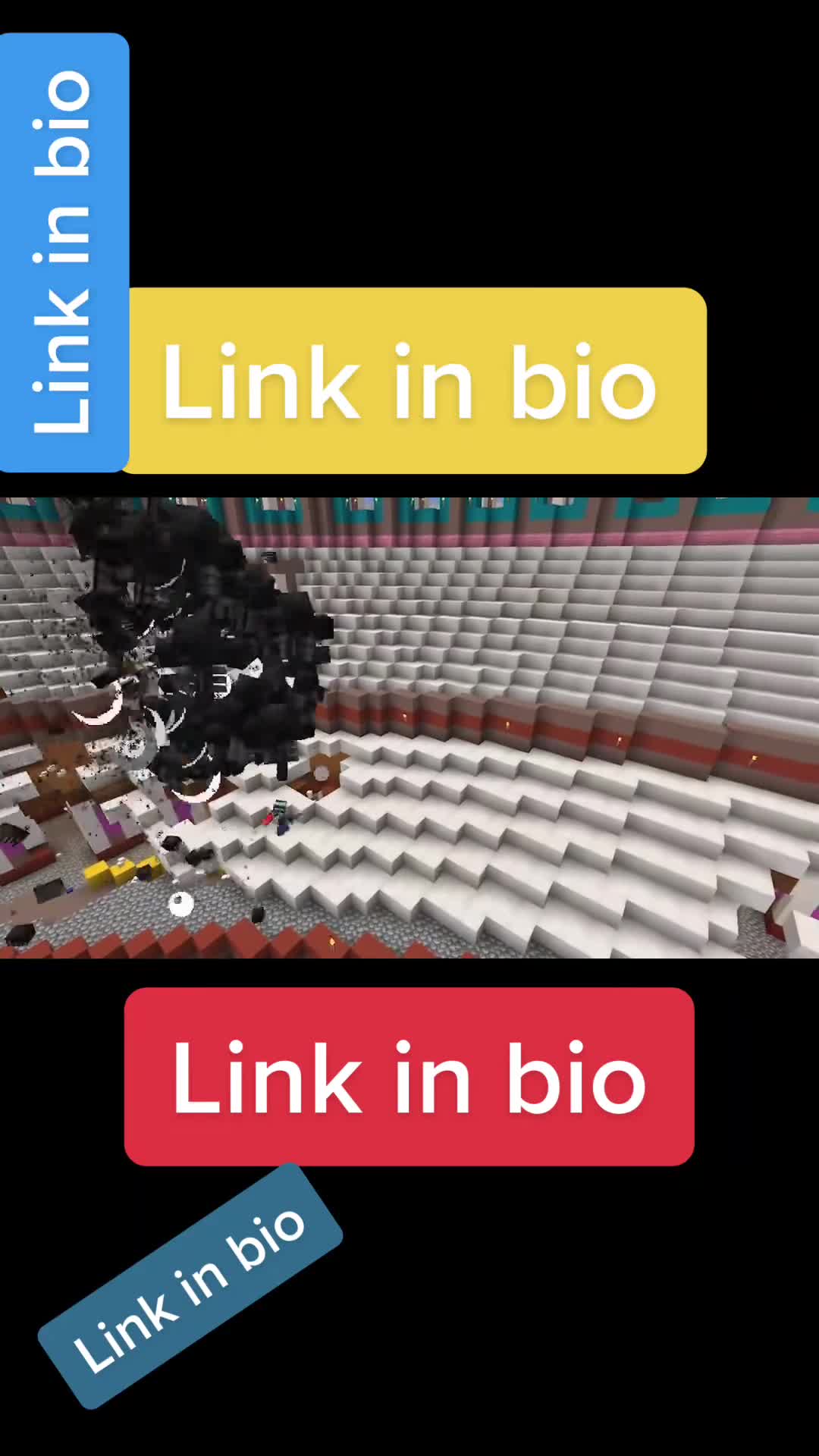 Link in bio lmao #minecraft #hardcore #hardcoreminecraft #minecraftha