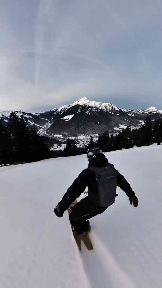 Snowboarding Fun in the Heart of Winter