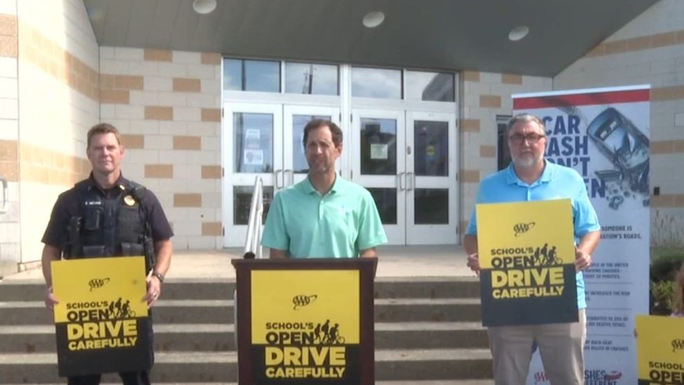 AAA warns drivers to slow down as schools begin to open