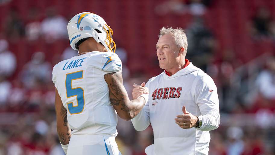 Jim Harbaugh rescues, resurrects Chargers' QB Trey Lance