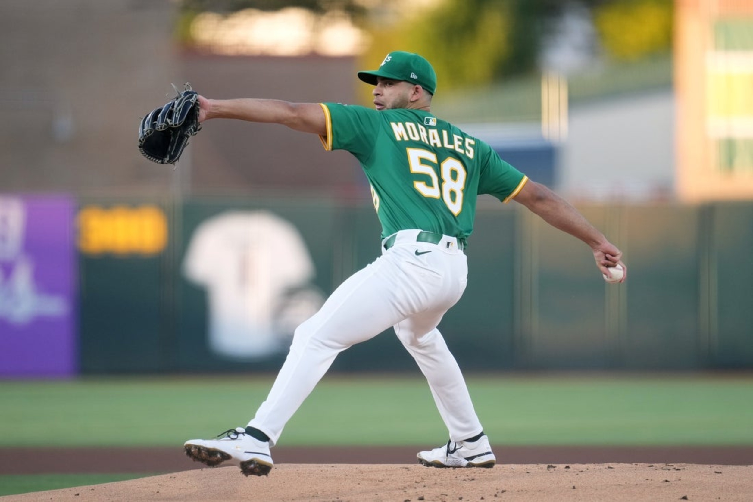 Luis Morales, A's fire two-hitter to cap sweep of Tigers