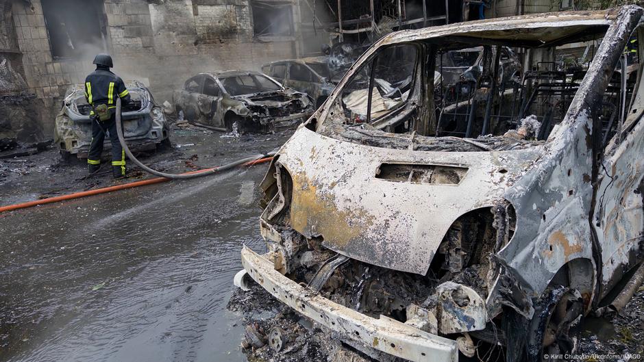 Fuertes explosiones en Kiev por masivo ataque con misiles