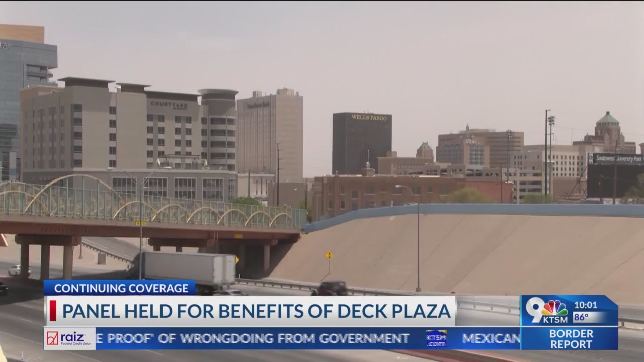 Officials discuss potential benefits of El Paso Downtown Deck Plaza project