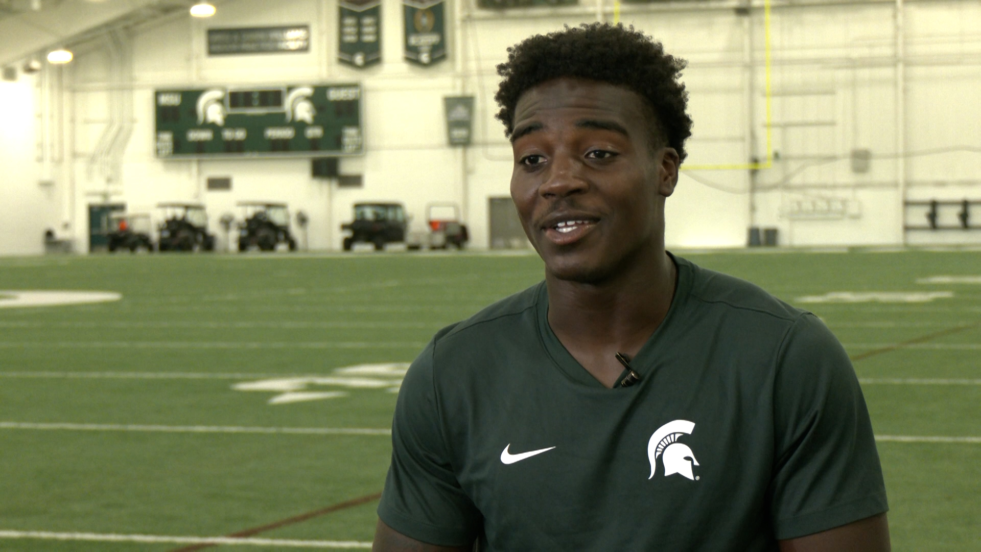 Wide receiver Nick Marsh remains humble through success at Michigan State