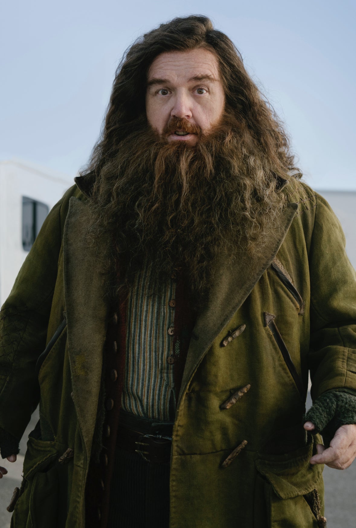 Hagrid actor explains changes from Robbie Coltrane’s portrayal for HBO