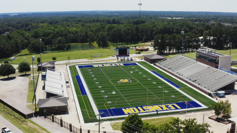Watch: Lexington High SC set to debut new turf football field