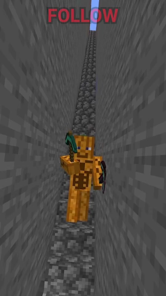 whats the fastest way to dig to bedrock in minecraft? Well i wanted ...