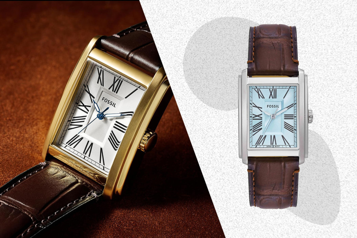 Fossil's 'Timeless' Carraway Watch Is on Sale for $110 on Amazon Right Now