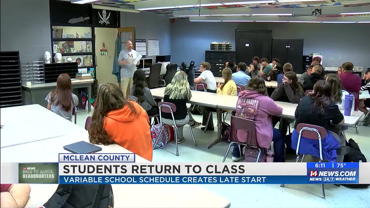 McLean County Schools return to classes