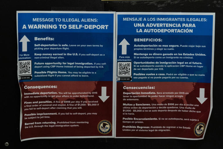 Trump admin fines illegal migrants $6.1B for refusing deportation ...