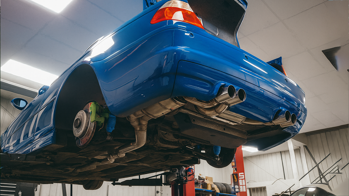 E46 M3 Bilstein B16 and Supersprint Race Exhaust Install and Sound Test