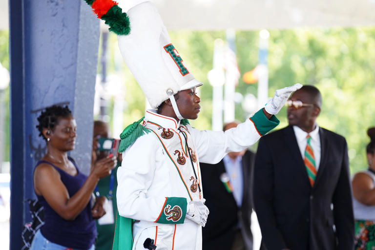 FAMU Marching 100 performs at U.S. Open, honoring Althea Gibson and ...