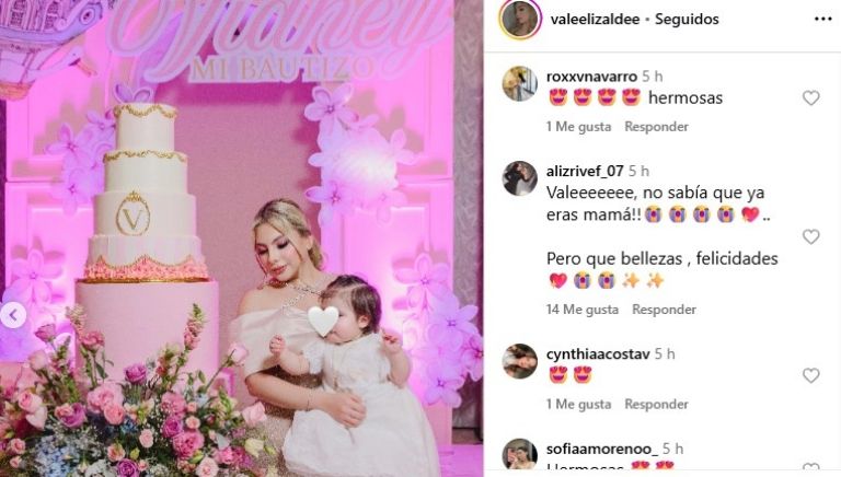 Hija de Valentín Elizalde revela fotografías del bautizo de la primera ...
