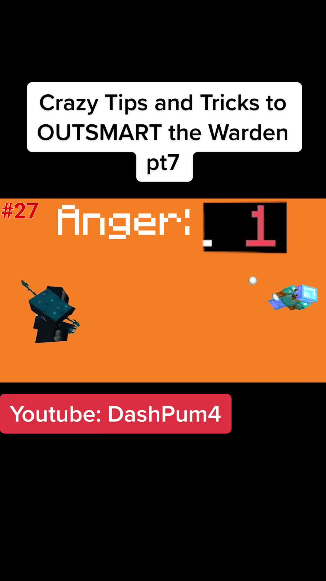 Warden tricks you need to know #minecraft #hardcoreminecraft #warden ...