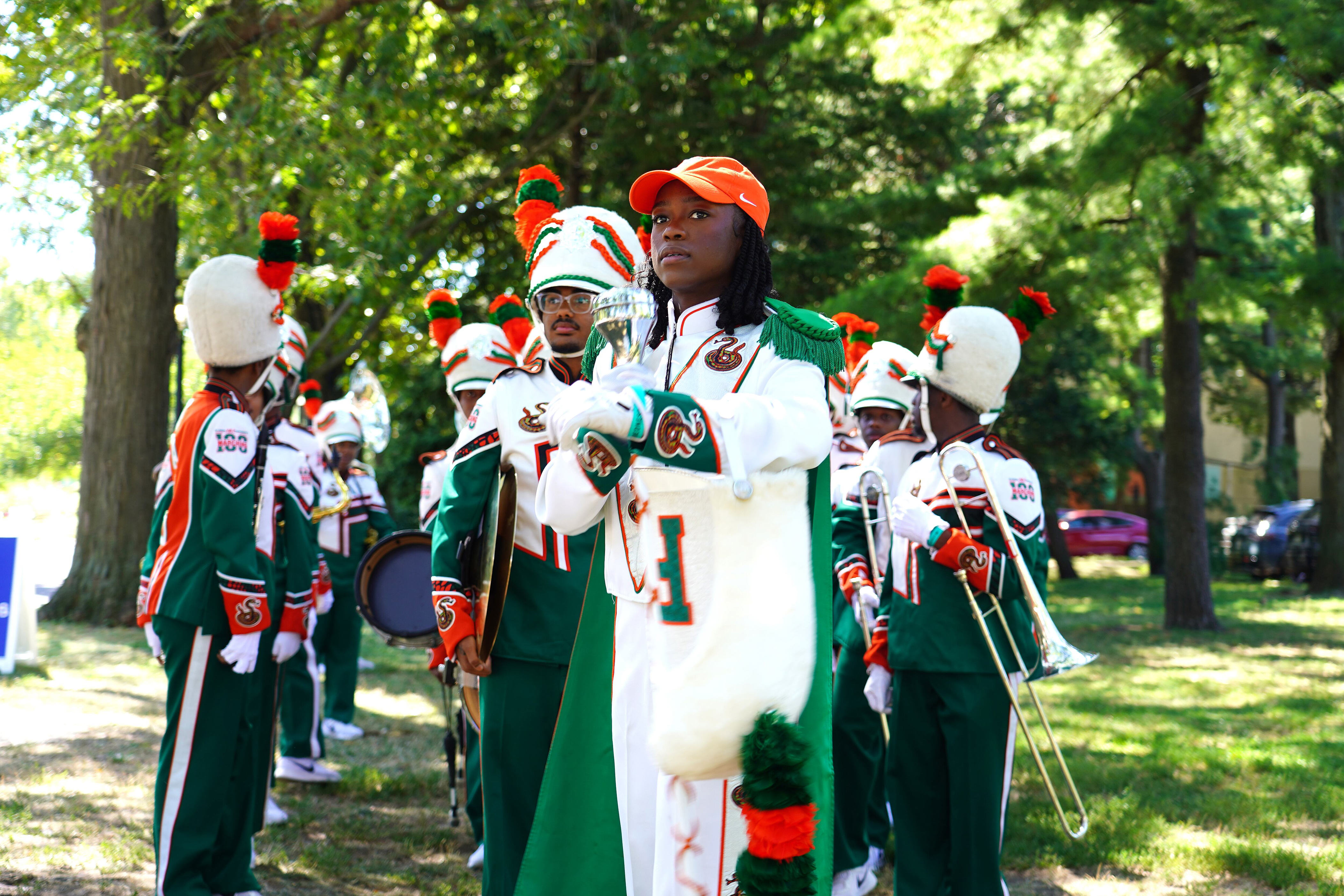 FAMU Marching 100 performs at U.S. Open, honoring Althea Gibson and ...