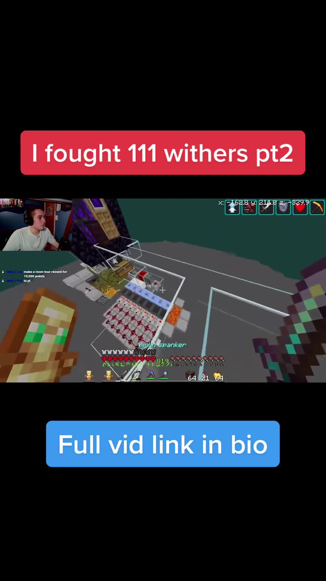 If ur really cool u should go watch the full vid #minecraft #mc #mcyt...