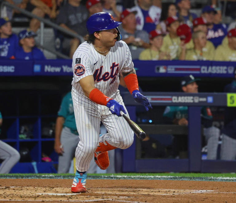 Francisco Alvarez exits rehab game after getting hit on hand in Mets ...