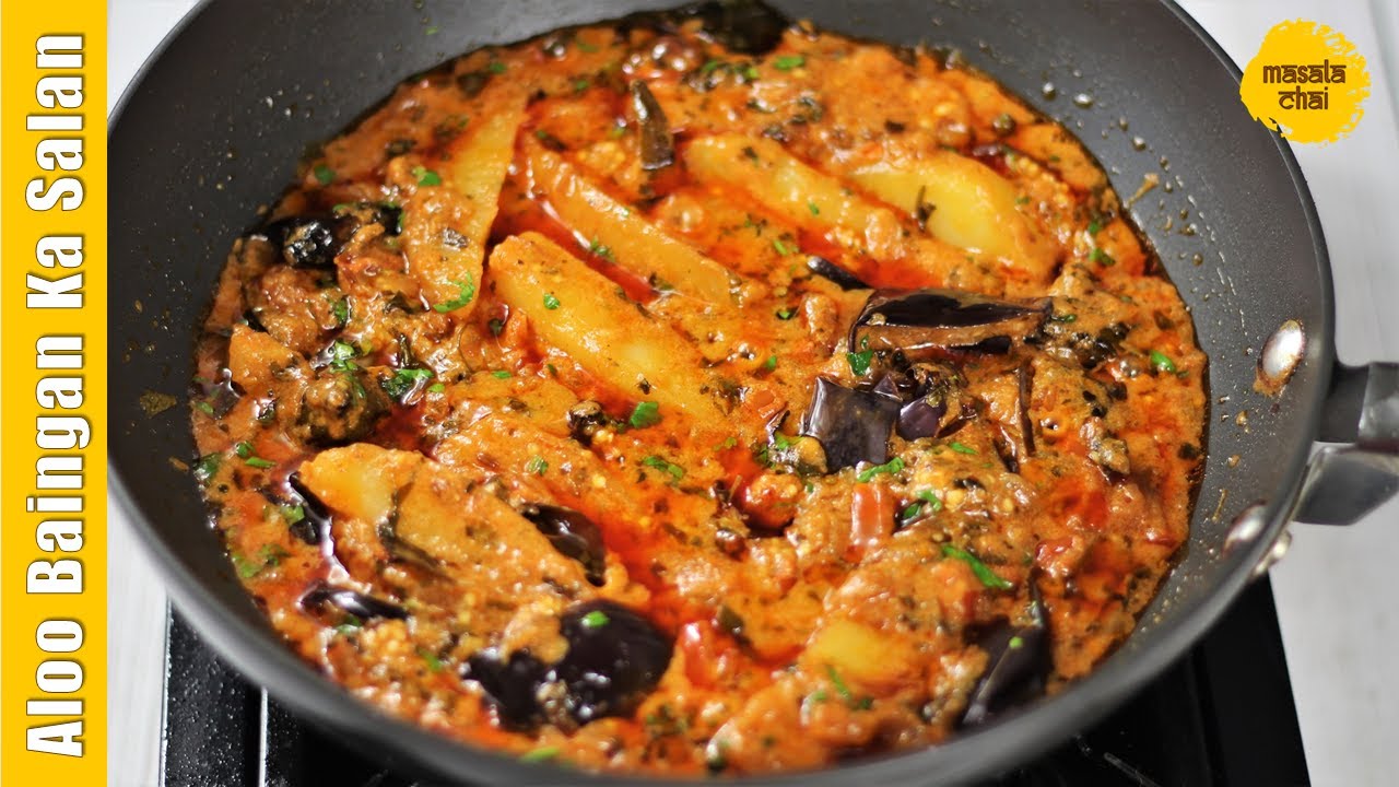 Aloo Baingan Ka Salan (Masala) Recipe by Chef Girish Joshi