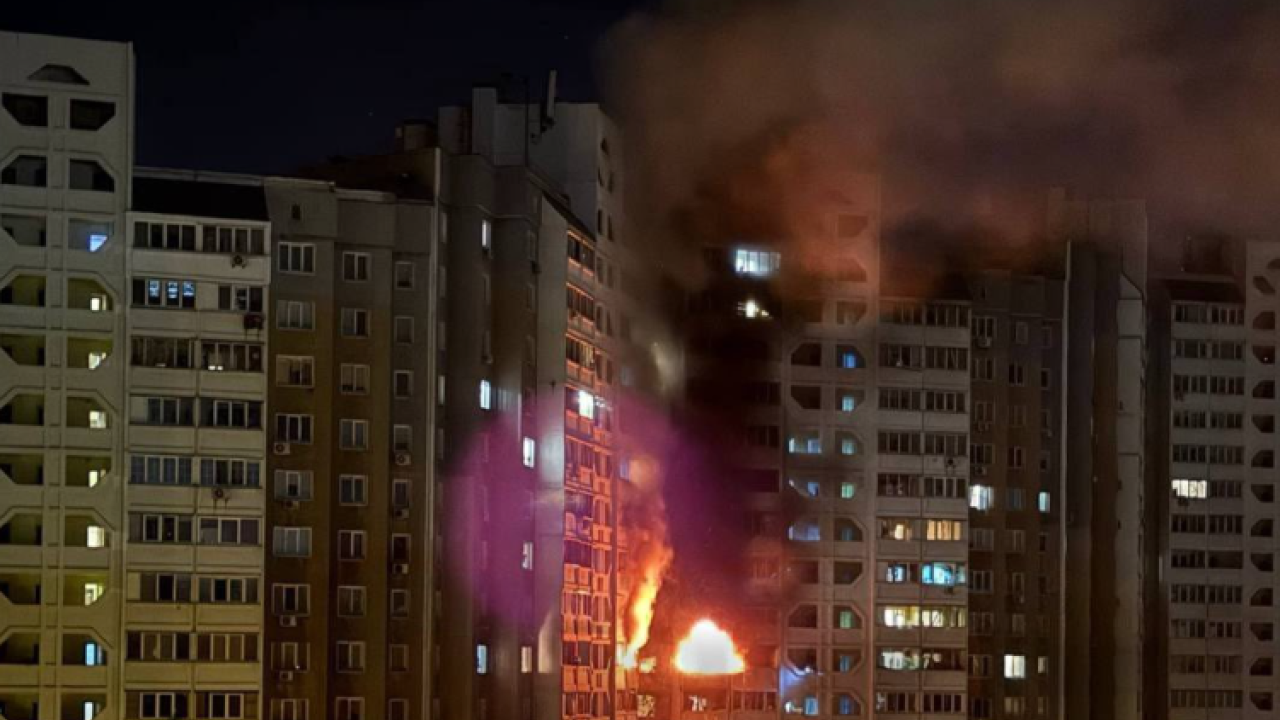 Αεροπορική επιδρομή της Ρωσίας στο Κίεβο