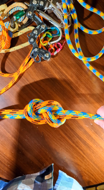 Figure Eight Series: Figure Eight Bend for Connecting Two Ropes ...