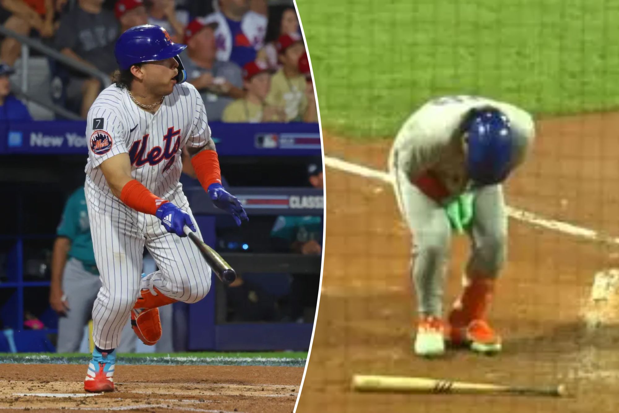 Francisco Alvarez exits rehab game after getting hit on hand in Mets ...