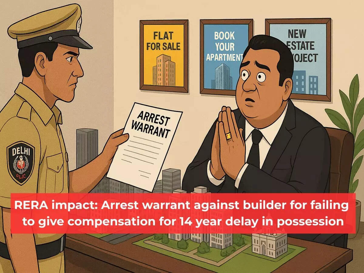 RERA Impact: Arrest warrant issued against builder who failed to pay ...