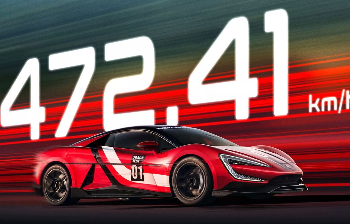 Avec 472,41 km/h, la voiture électrique BYD Yangwang U9 Track Edition ...