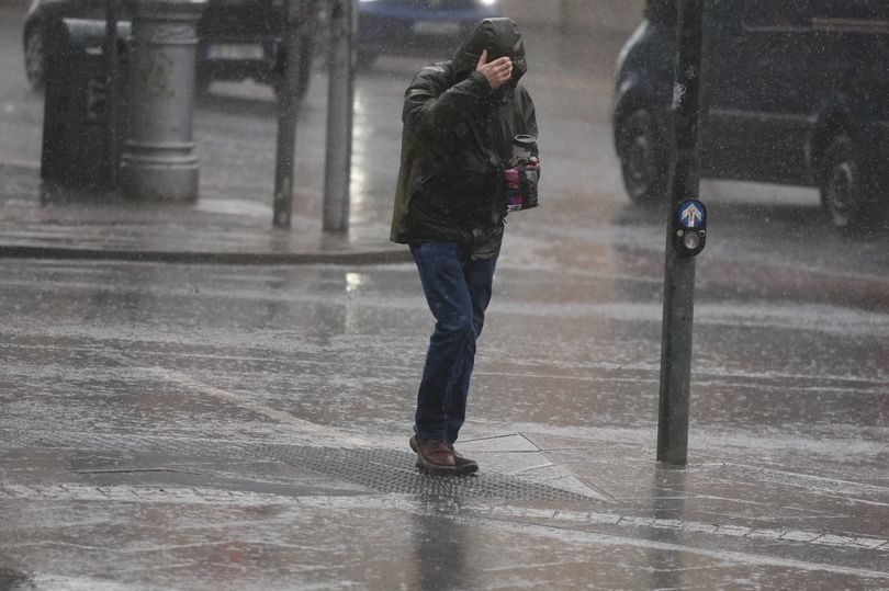 Seven days of continued rain forecast as weather map pinpoints when it ...