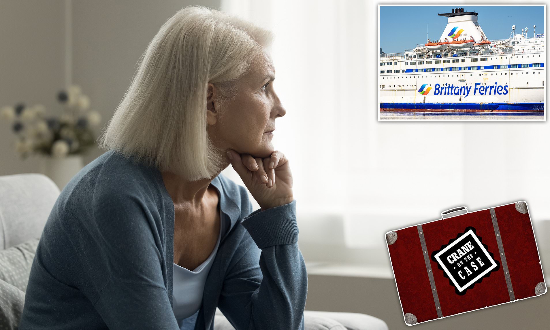 Brittany won't refund dead husband's ferry fare as I have WRONG death ...