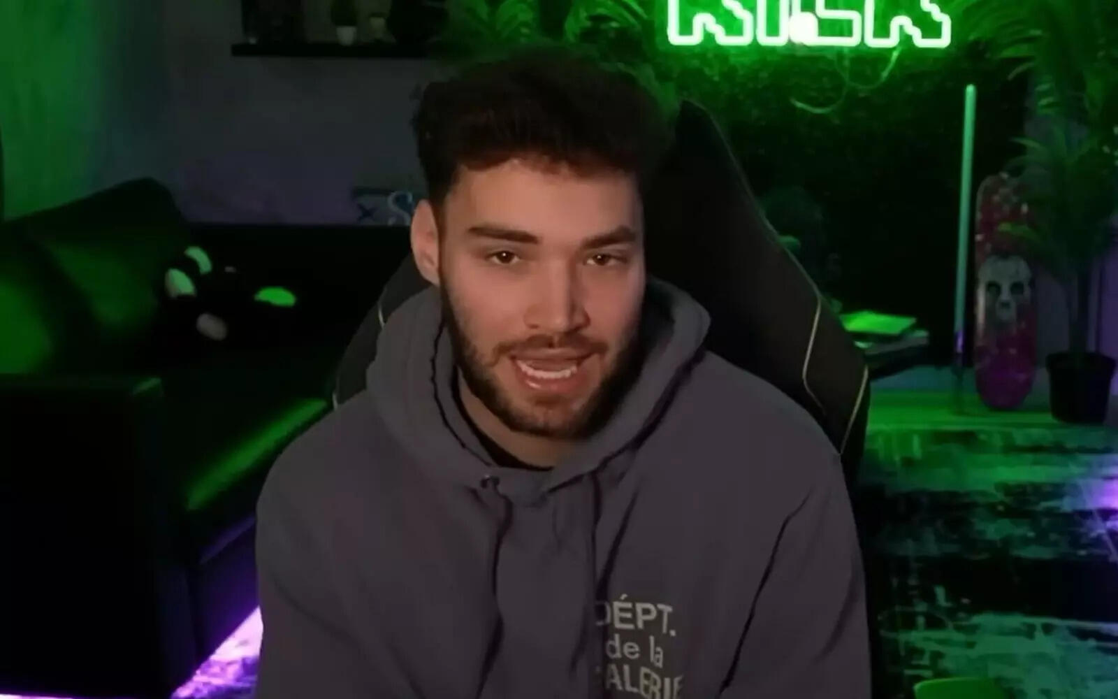 "She only is crying because she got caught": Adin Ross criticizes ...